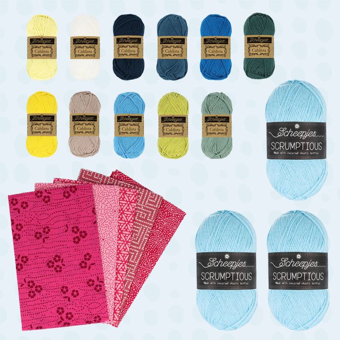 Scheepjes CKAL 2024 - Blue Tit Cushion – Taemombo Yarn Shop